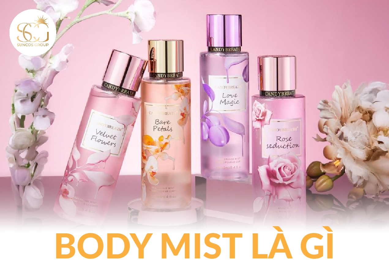 Body mist là gì? Cách dùng body mist & sự khác biệt với nước hoa